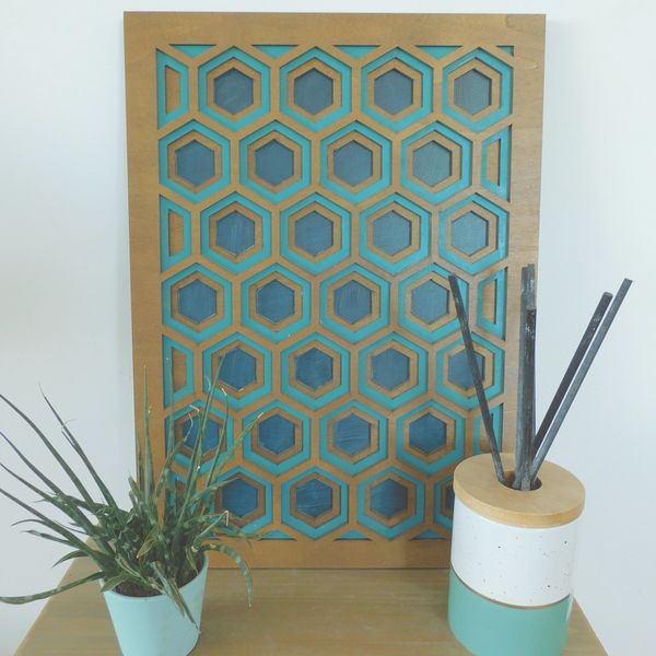 Hexagon Artwork – ArrowWood Arts