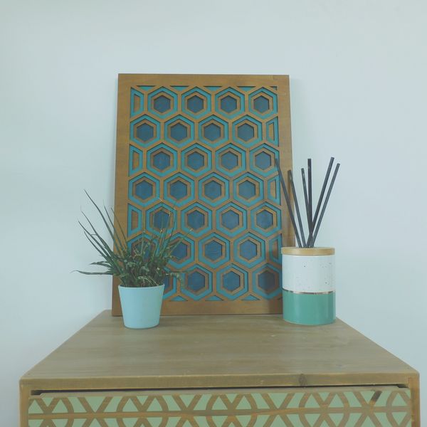 Hexagon Artwork – ArrowWood Arts